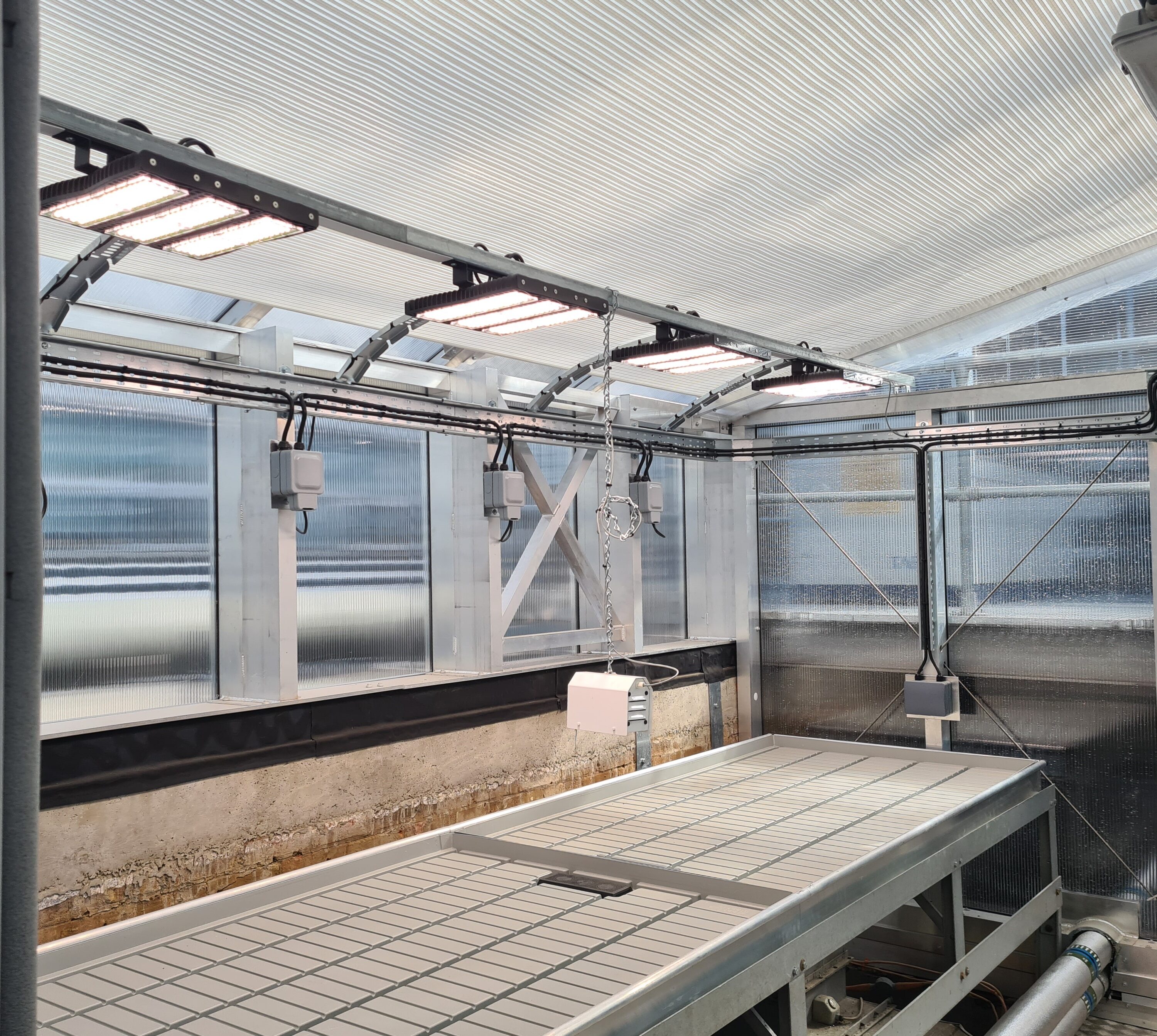 UCL– Research Glasshouse Facility | Bridge Greenhouses